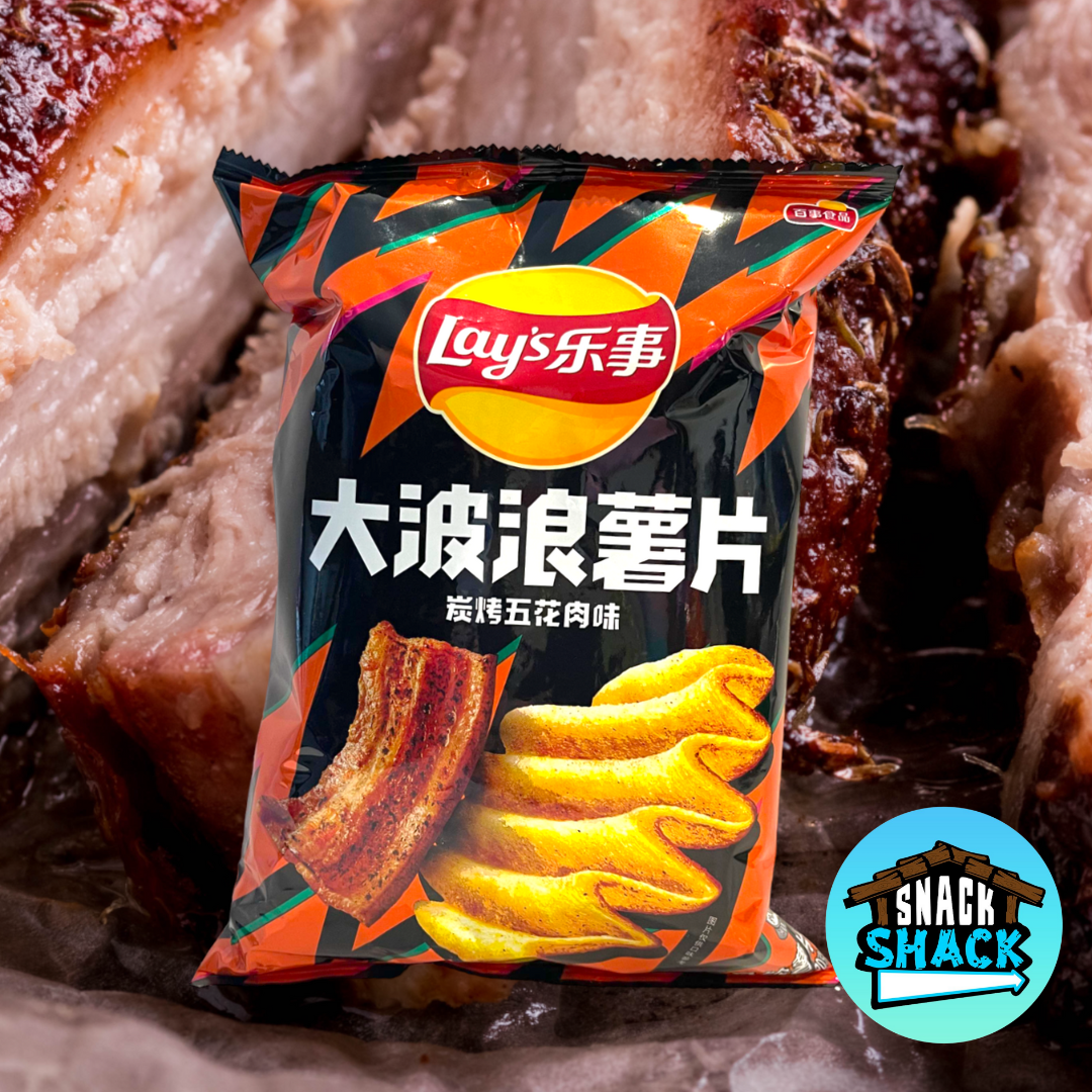 Lays Potato Chips Roasted Pork Belly Flavor China Snack Shack